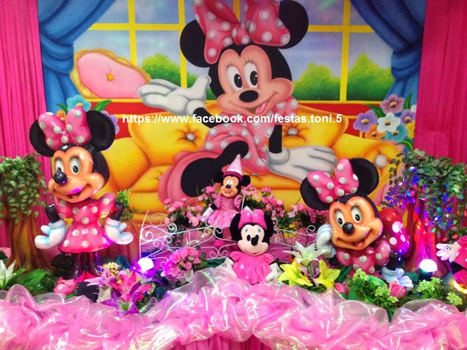Decoração e Casa Festas - Z2 Lounge Eventos - SJ de Meriti - RJ: Minnie ...